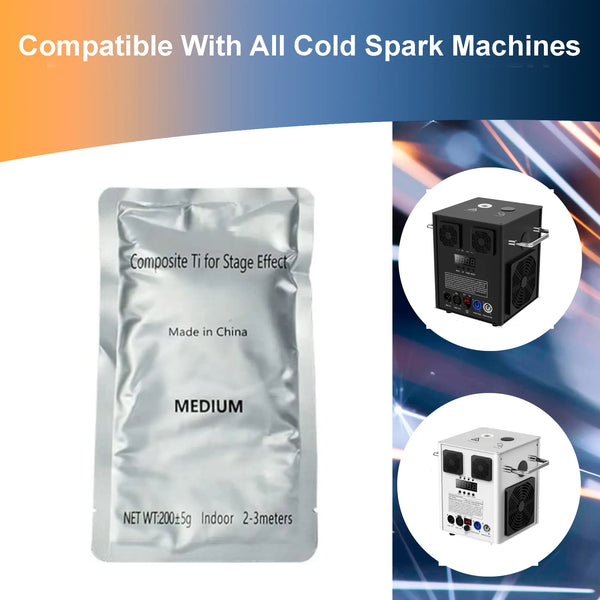 Cold Spark Machine Powder. Free Delivery. Stage Machine Powder - Awefxshop